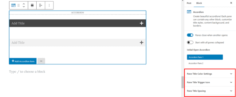 How To Add WordPress Accordion Block Using Kadence Blocks?